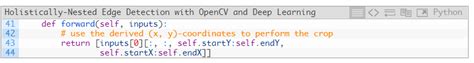 边缘检测 使用 opencv 和 深度学习 进行整体嵌套边缘检测 知乎