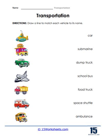 Transportation Worksheets 15 Worksheets Library Worksheets Library