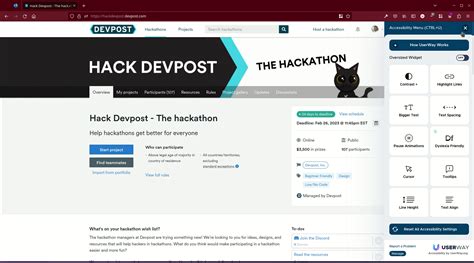 Accessible Devpost Devpost