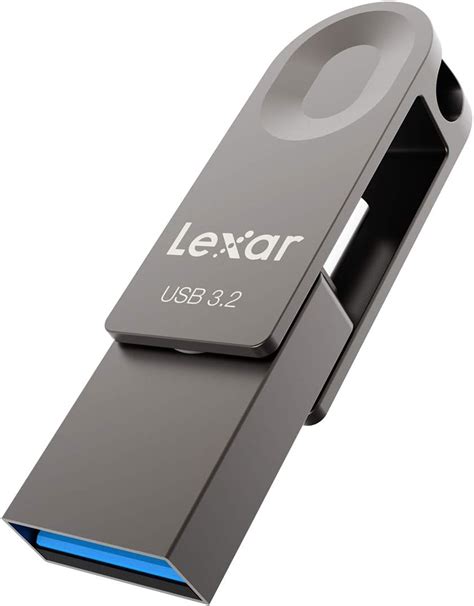Amazon Com Lexar 128GB USB 3 2 Gen 1 Flash Drive USB A USB C Type C Dual Drive USB Stick Up