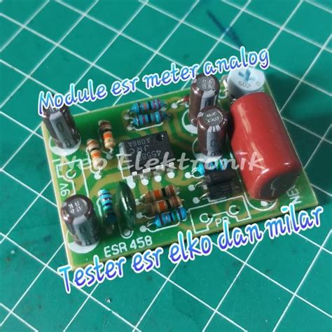 Jual Kit Esr Meter Analog Modul Esr Meter Analog Shopee Indonesia