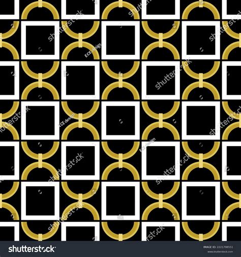 Seamless Abstract Chain Pattern Vector Illustration Stock Vector Royalty Free 2221798551