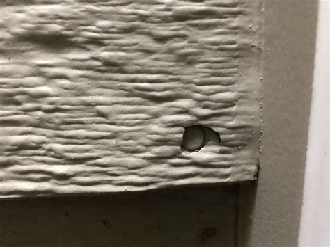 Inset Siding Nails All Islands Home Inspections