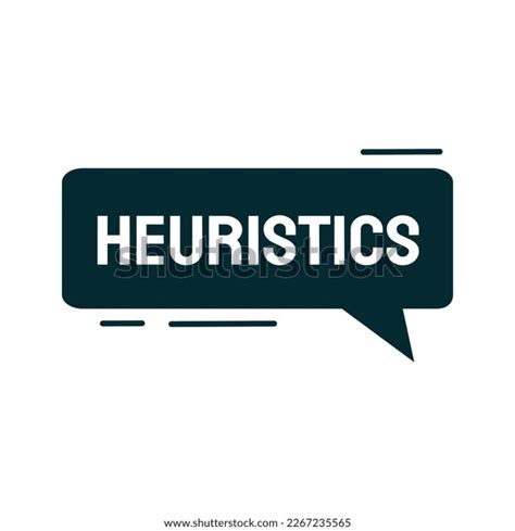 heuristics problemsolving strategies based on experience stock vector