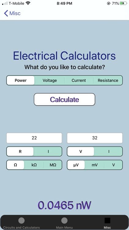 Electronics Circuit Calculator By Mustafa T Mohammed Electronics Circuit Calculator By Mustafa T Mohammed