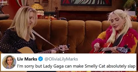 Lady Gaga Singing Smelly Cat With Phoebe Buffay Was The Most Iconic