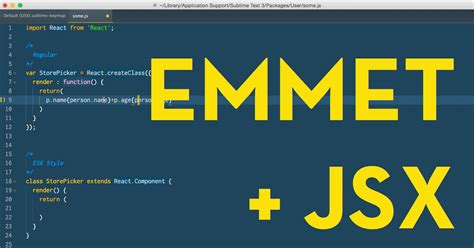 Emmet Expansions And Classname In React Jsx Hashnode