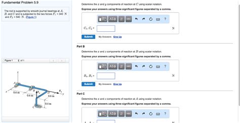 Solved Fundamental Problem 59 Determine The X And Y