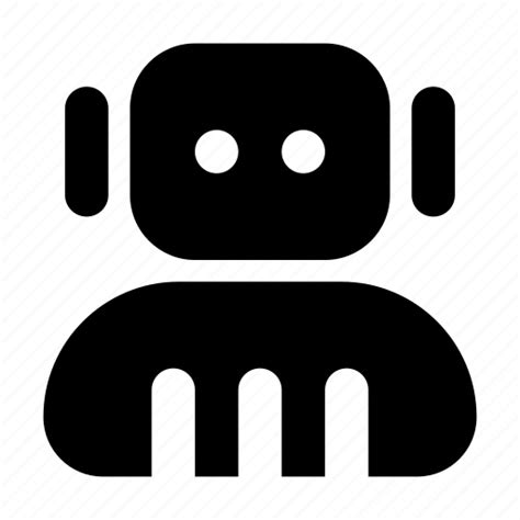 Robot Artificial Intelligence Robots Metallic Metal Icon