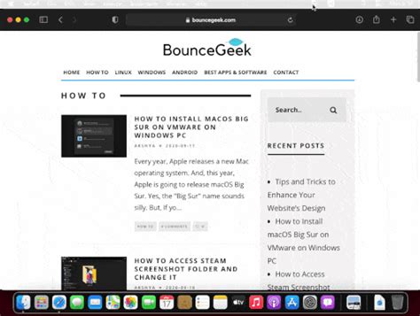 Easiest Ways To Take A Scrolling Screenshot On Mac BounceGeek