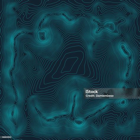 복사본에 대 한 공간을 가진 지형 지도 배경 개념 지형 라인 아트 윤곽 산 하이킹 트레일 모양 벡터 디자인 컴퓨터 생성 선에 대한 스톡 벡터 아트 및 기타 이미지 Istock