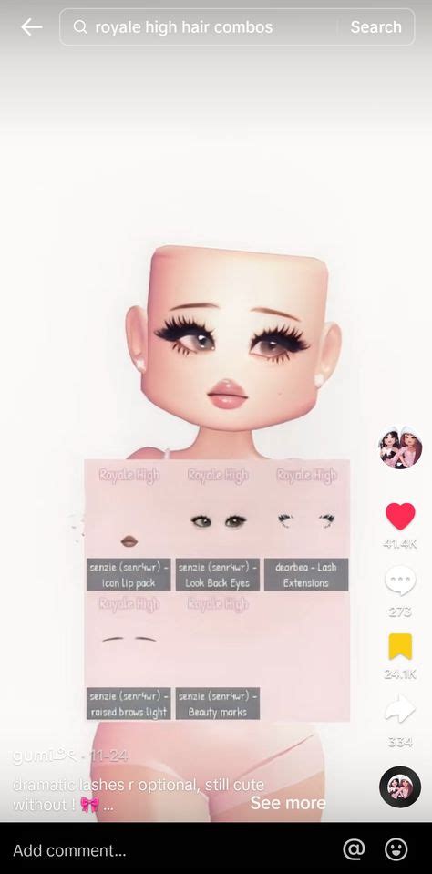 Royale High Custom Face Ideas