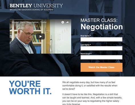 Bentley Masterclass Landing Page Behance Behance