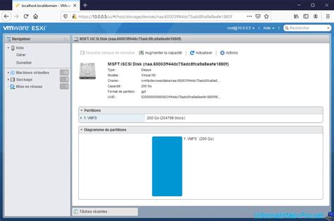 Create An Iscsi Datastore On Vmware Esxi 67 Vmware Tutorials Informatiweb Pro