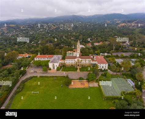 Garden Street Academy With Spanish Colonial Style Aerial View At 2300