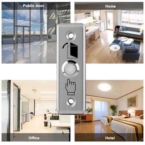 Exit Push Door Release Button Switch Stainless Ste Grandado