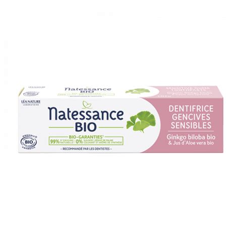 Natessance Sensitive Gums Toothpaste 75ml Pharmacie En