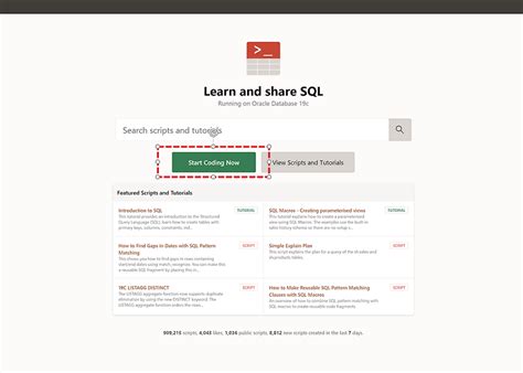Live Sql을 이용한 Sql 공부방법 정보처리기사 Or Db 입문자용