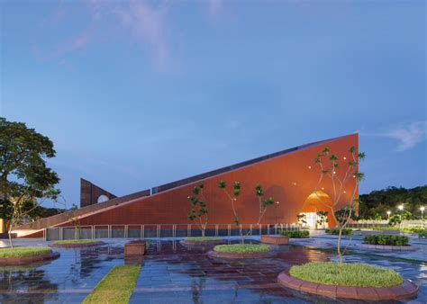 Archohm Completes Wedge Shaped Socialism Museum In Northern India