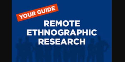 Ethnographic Research Examples Methode All Najmal