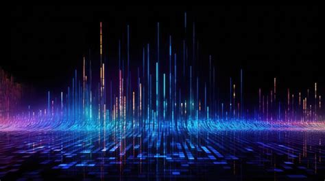 Premium Ai Image Business Futuristic Data Stream Illustration Technology Digital Tech 3d