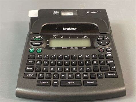 Brother P Touch Label Maker Untested Needs New Batteries Coastal Downsizing LLC
