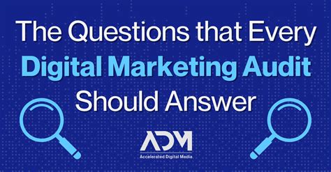 The Questions That Every Successful Digital Marketing Audit Should