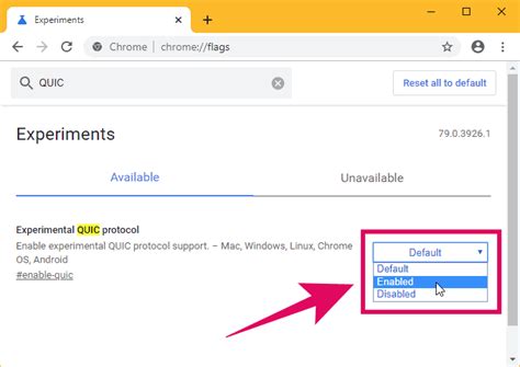 How To Enable 3 QUIC Protocol In Chrome