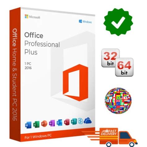 Microsoft Office Professional Plus 2016 License Key Konga Online Shopping