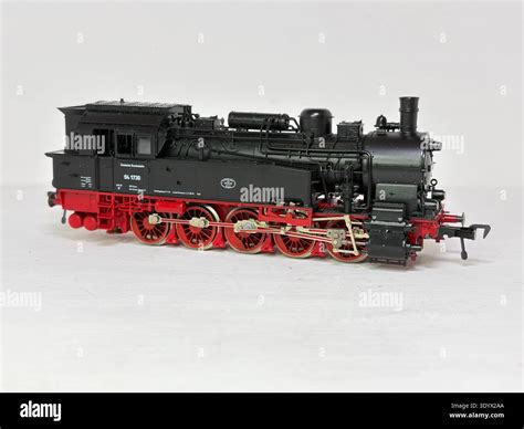 Model Of German Steam Tank Locomotive With Detailed Replica Features