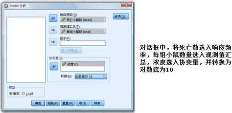 SPSS数据分析Probit回归模型 技术文章 jiaocheng bubufx com