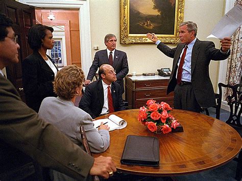 911 Anniversary Handwritten Notes Reveal How George W Bush Reacted On