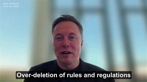 Elon We Shouldnt Be Afraid To Delete Too Many Rules And Regulations