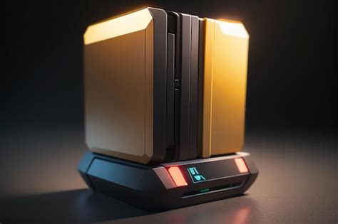 Premium Ai Image Game Console Console Device 3d Rendering Model Handheld Entertainment Offline