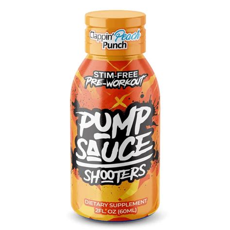 Pump Sauce Liquid Pump Pre Workout Supplement