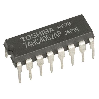 74HC4052 Integrated Circuit | Jameco Electronics