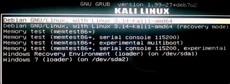 Change Boot Order Of GRUB In Kali Linux