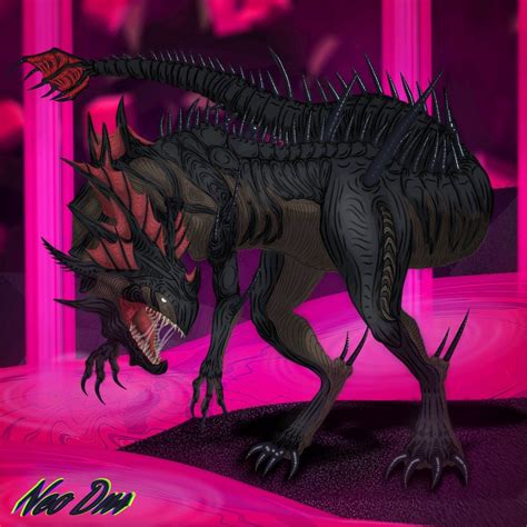 Reaper queen Fan art by NeoDnv Criaturas Animais pré históricos Dragões