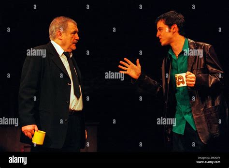 L R Brian Cox John Plunkett Andrew Scott Mark In Dublin Carol By Conor Mcpherson At The