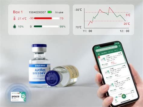 BlueTag T10 Bluetooth Temperature Data Logger