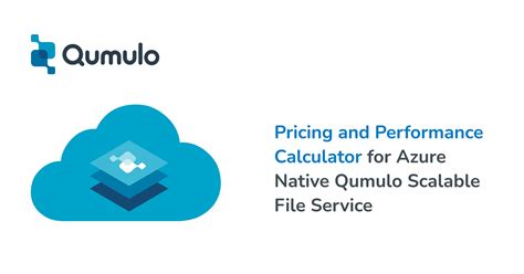 Pricing For Azure Native Qumulo Anq