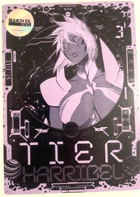 Bleach Ex Final Bonus Clear Card Tier Harribel Tite Kubo Jump Anime Jp