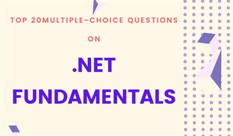 Top 20 Multiple Choice Questions On Net Fundamentals Infotechsite