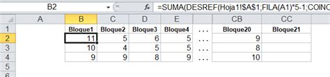 Excel Arrastrar Formula Saltando Filas Y Con Suma Como Resultado