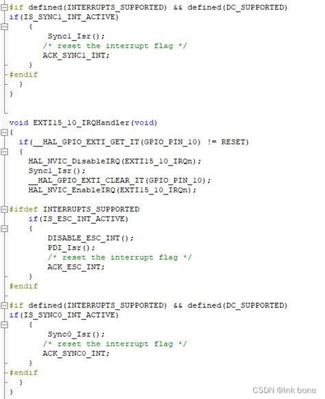 基于stm32f407 Lan9252的ethercat从站协议移植过程 爱代码爱编程