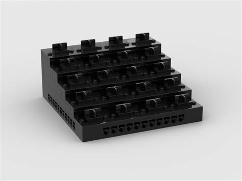 Lego Moc Modular Minifigure Display By Pianosquash487 Rebrickable
