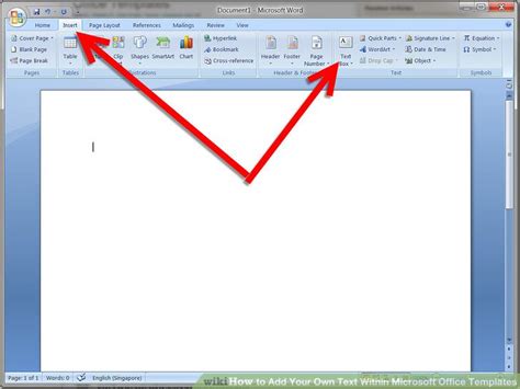 How To Add Your Own Text Within Microsoft Office Templates