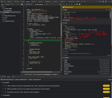 Is Chrome Debugger Broken Or More Likely Am I Doing Something Wrong