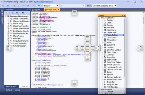 Ann Qtitandocking Component For Qt C Has Been Released Qt Forum