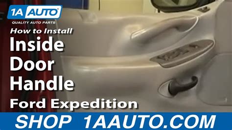 How To Replace Inside Door Handle 97 03 Ford F 150 Expedition Youtube
